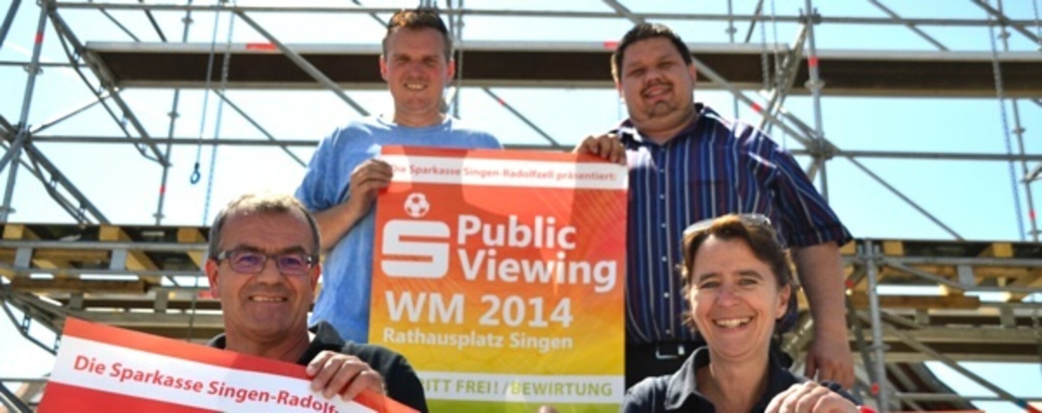 Bereit zum Public Viewing gemeinsam mit bis zu 2.000 Fans: Gemeinsamer ...