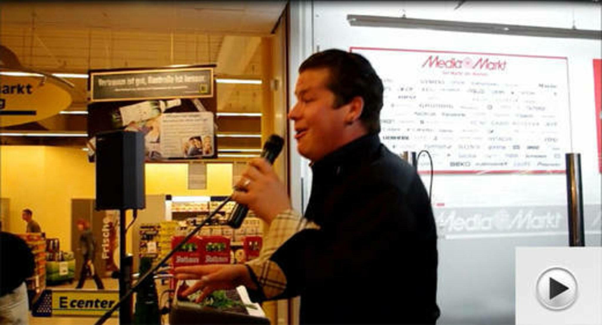 Chris Metzger bei seiner Albumpremiere: Richtig Lampenfieber und ...