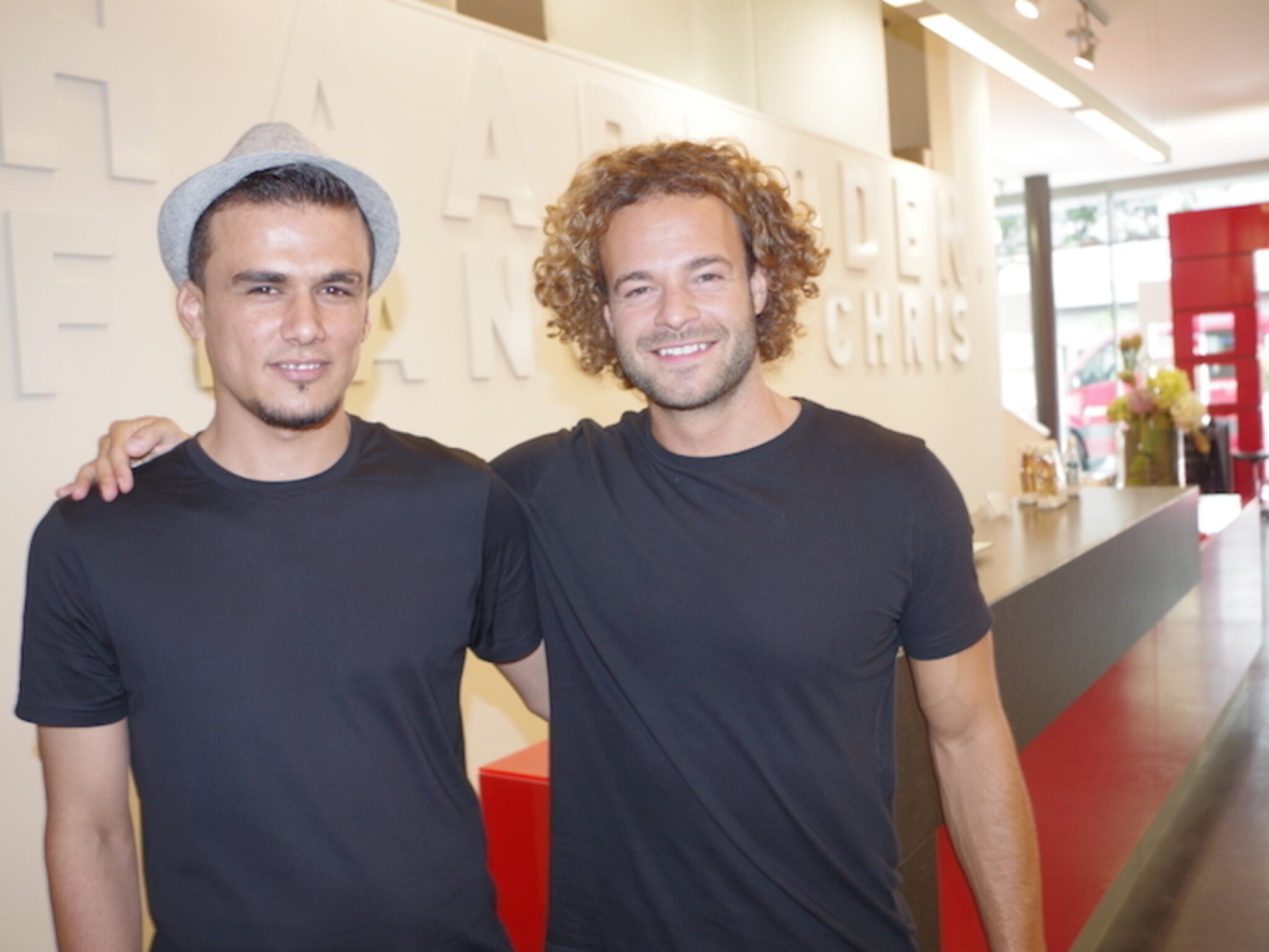 Ahmad Obaid startet Lehre bei »Fanco & Chris«: Perspektive Ausbildung ...