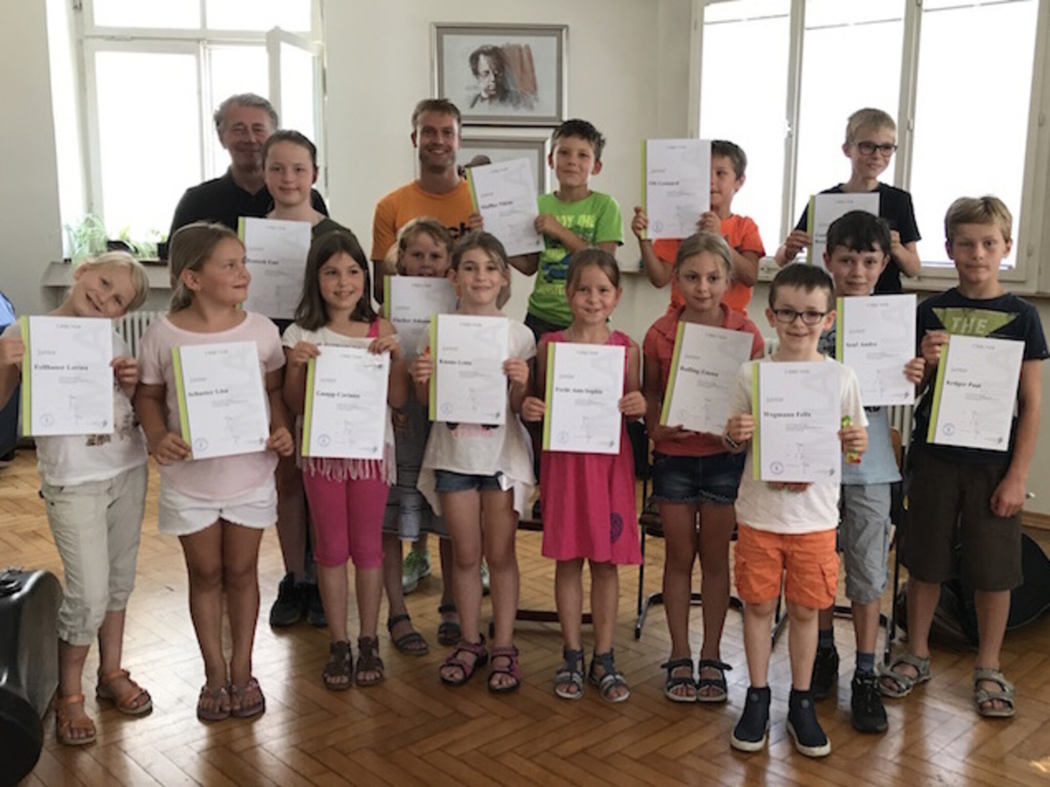 Jungmusiker-Leistungsabzeichen für erfolgreiche Musiker der Musikschule ...