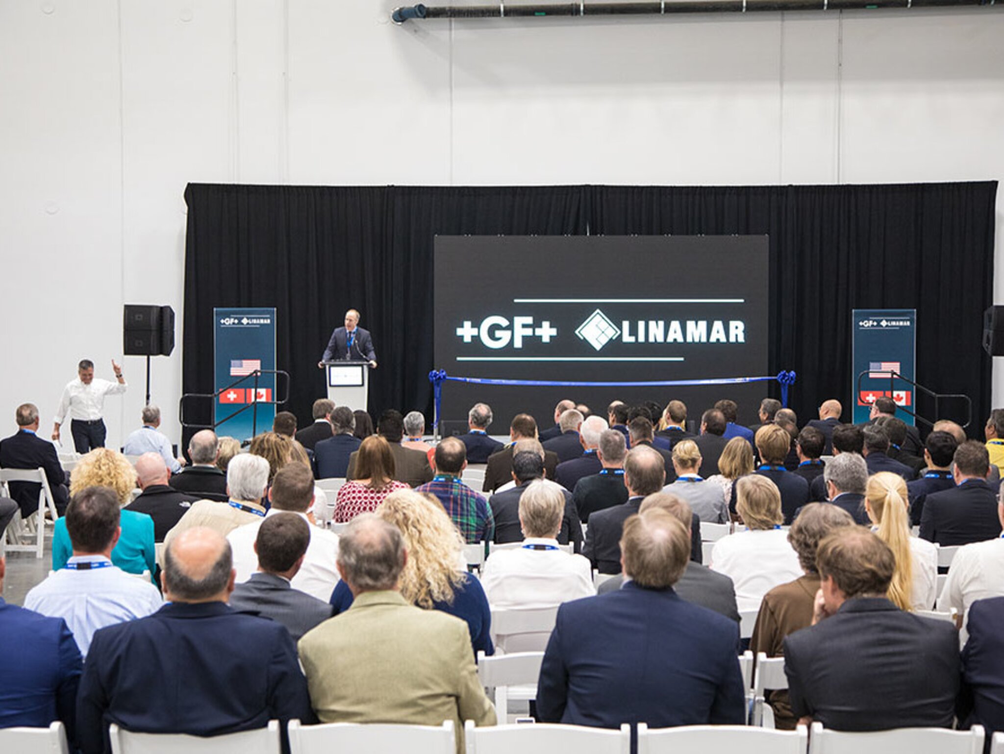 Automotive-Werk mit Parnter Linamar in North Carolina feierlich ...