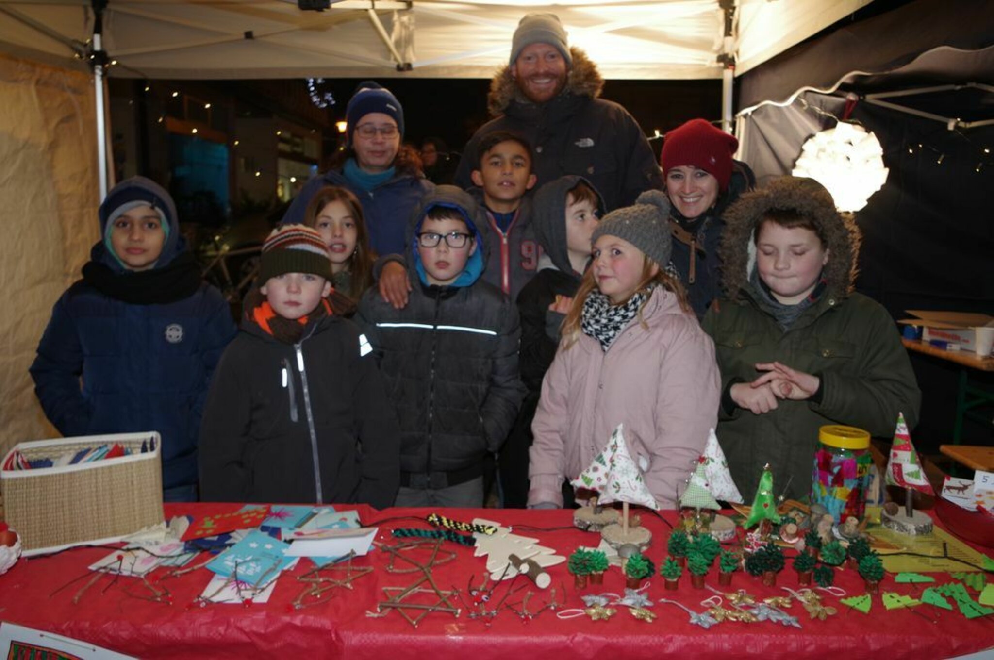 Rielasinger Weihnachtsmarkt war sehr gut besucht: Der Ortskern als ...