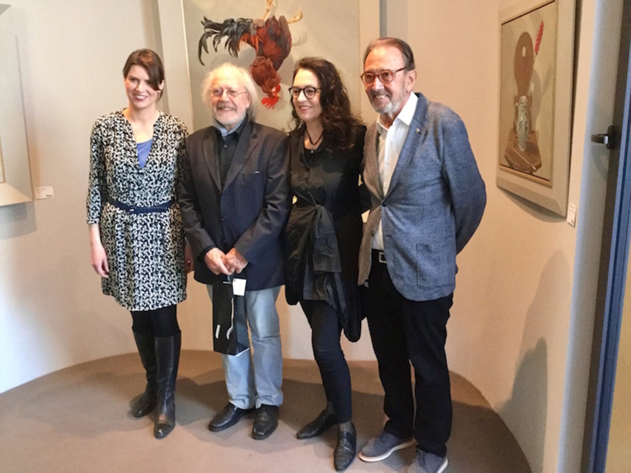 Vernissage von Ulrich J. Sekinger im MAC: Leuchtende Rotkehlchen und ...