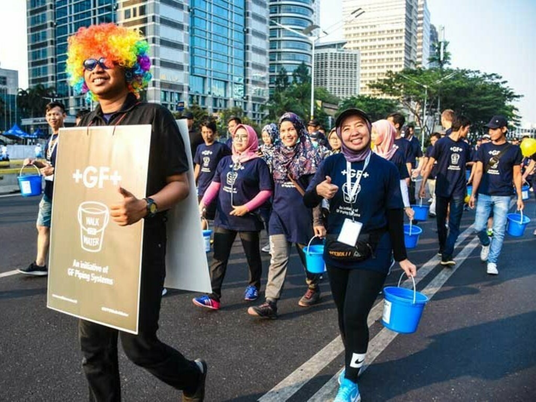 1.000 Mitarbeiter und Geschäftspartner von Georg Fischer waren aktiv ...