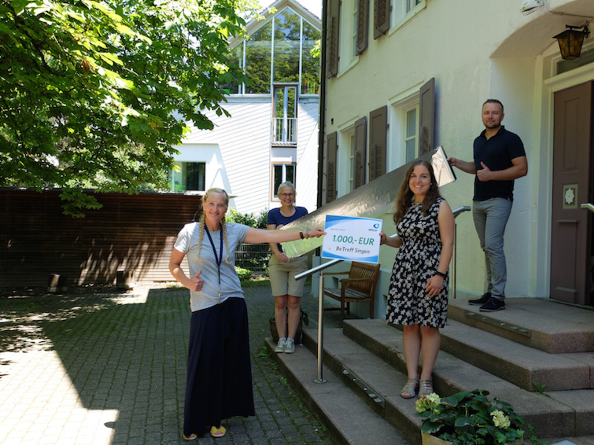 Amcor Flexibles Singen unterstützt Singener Freizeittreff: Tausend Euro ...