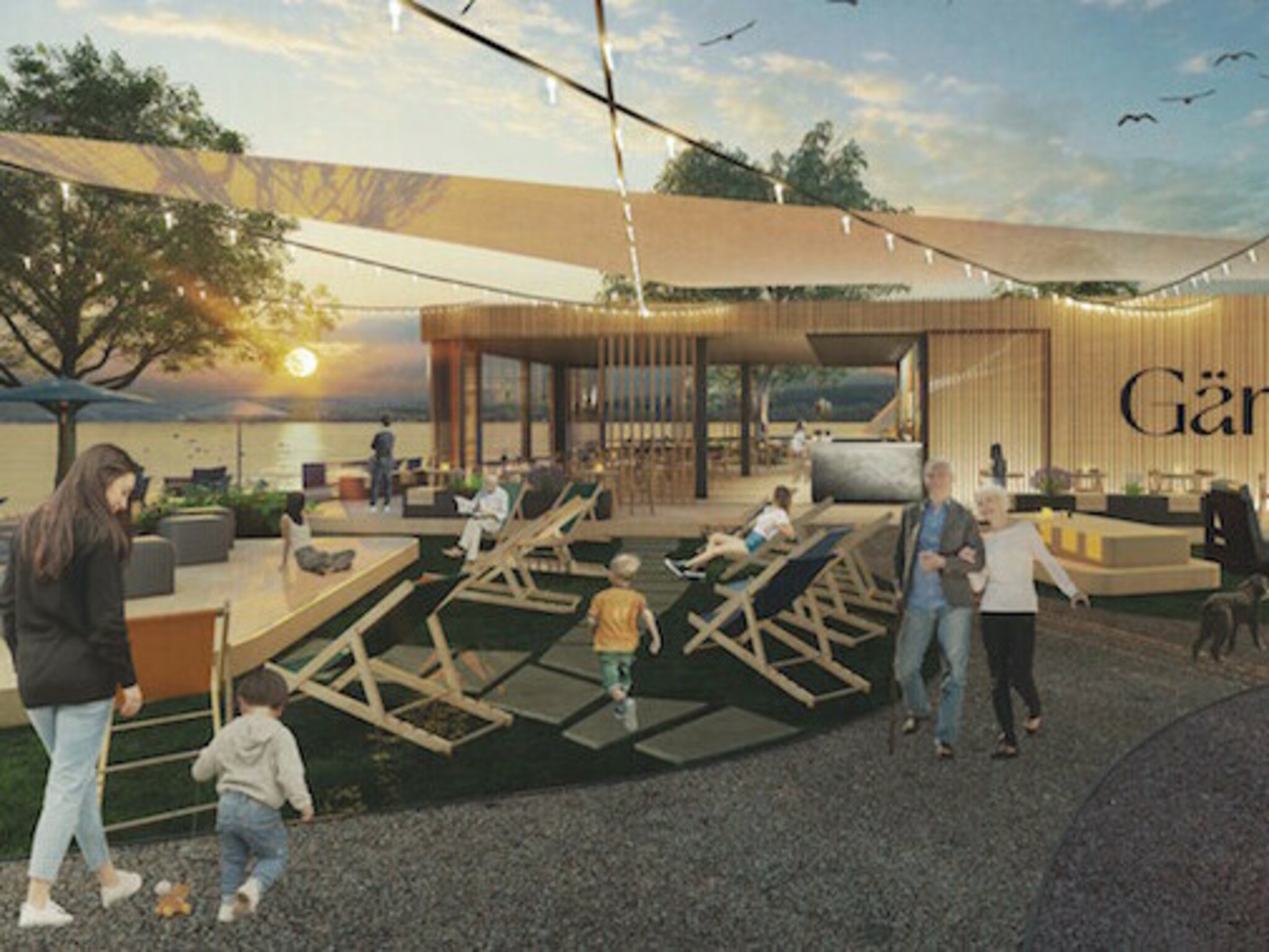 Entwürfe für die Zukunft der Seebar können besichtigt werden: Das ...