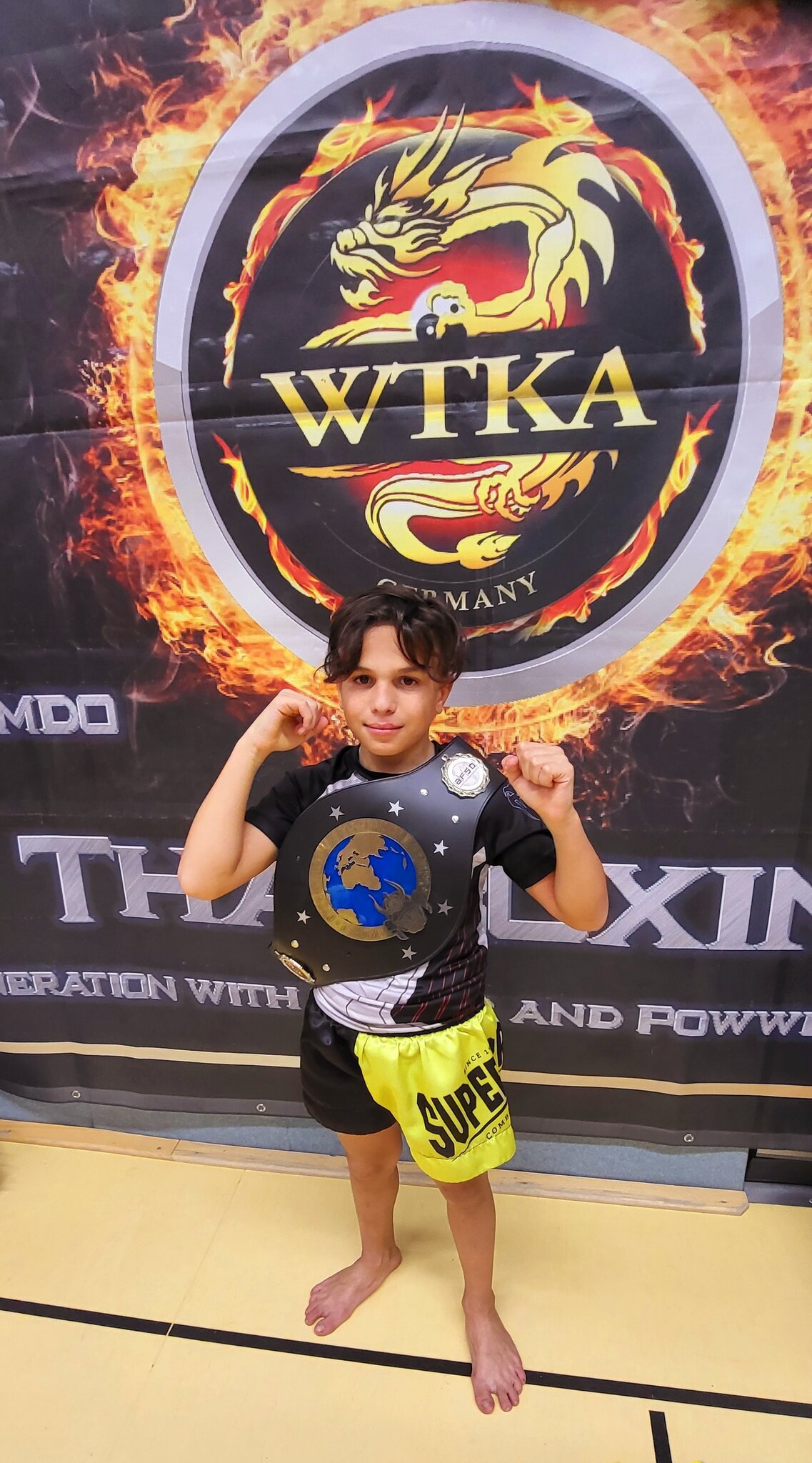 Kampfstarker Gottmadinger Thaiboxer: Ernes Kurti holte sich den Sieg ...