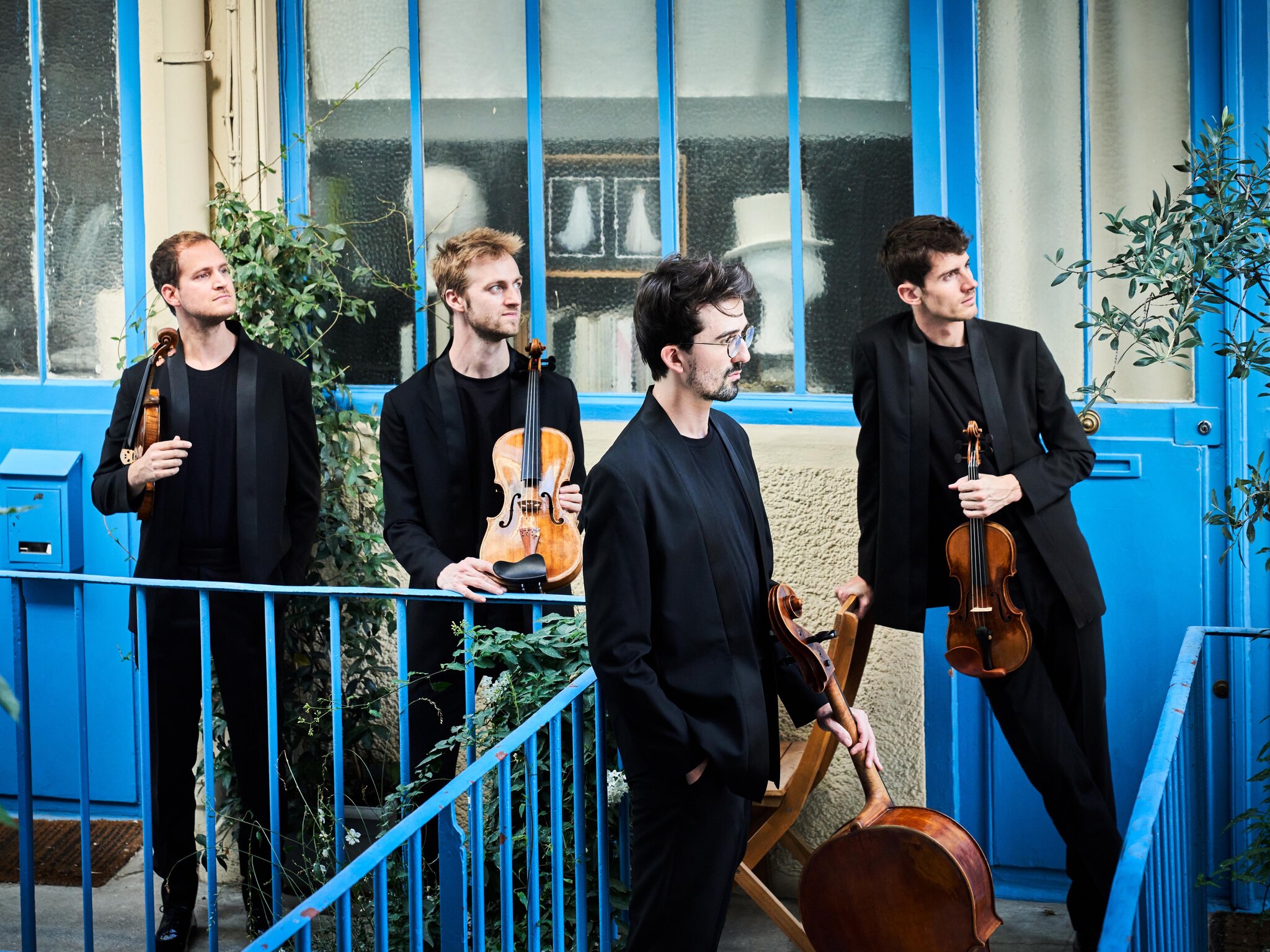 Quatuor Agate Quartett zu Gast auf der Musikinsel: Ein Studiokonzert ...