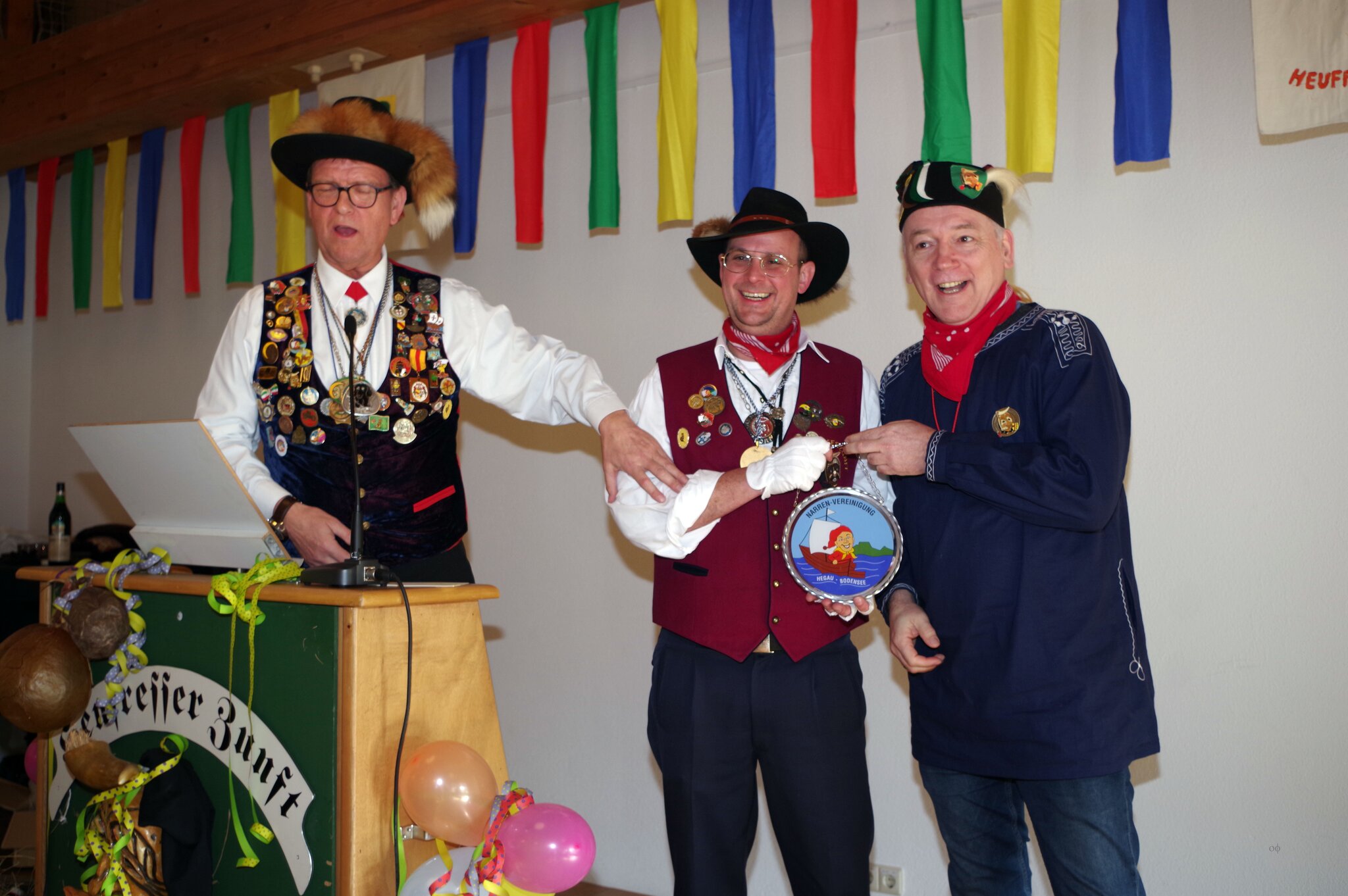 Großer "WarmUp" beim Zunftmeisterempfang: "Höhenflug der Horner" vor ...
