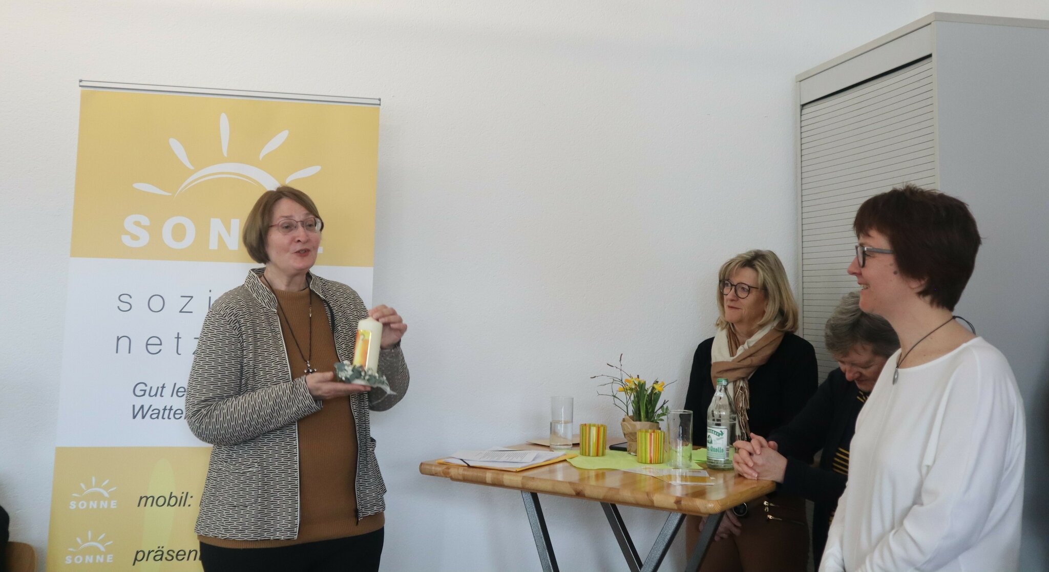 Strahlende Aussichten bei der Einweihung: Die SONNE leuchtet hell in ...