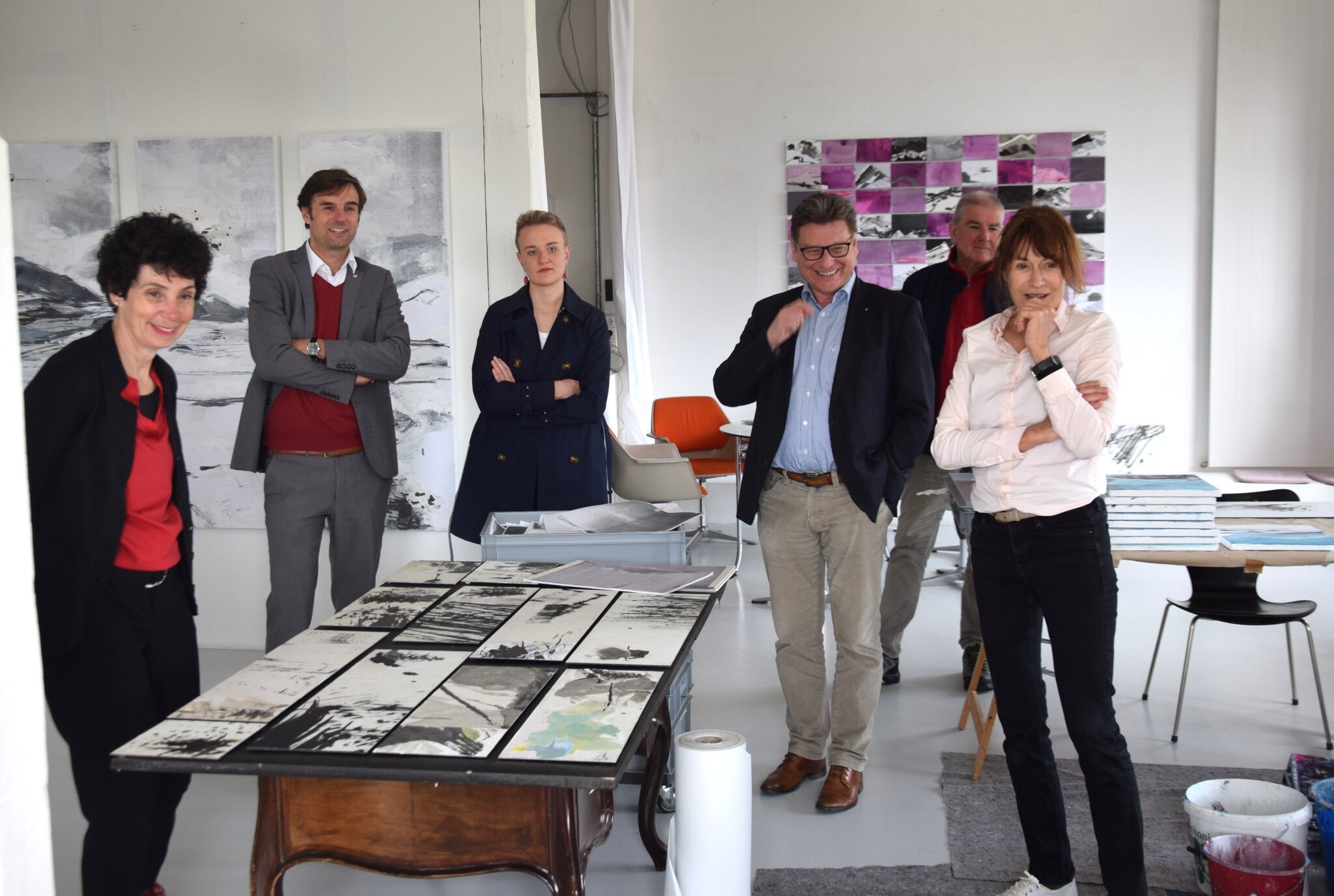 Delegation auf Tour durch den Landkreis: Kunststiftung ist fasziniert ...
