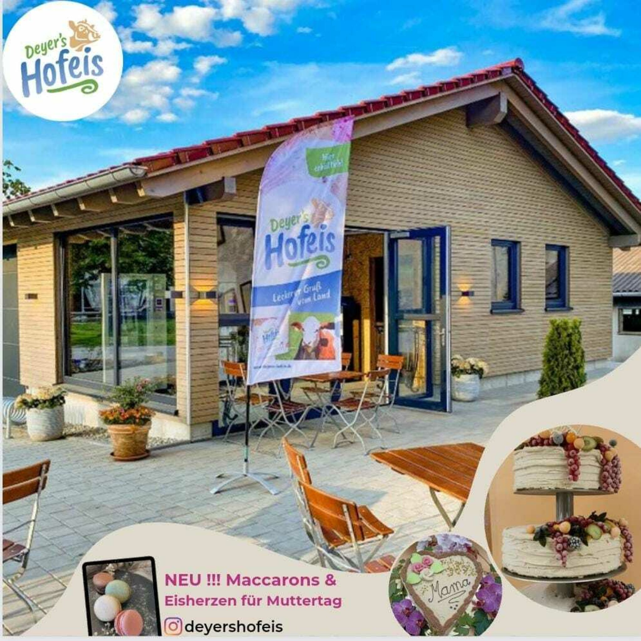 Deyer's Hofeis in Stockach: Eisiger Genuss direkt vom Bauernhof - Stockach