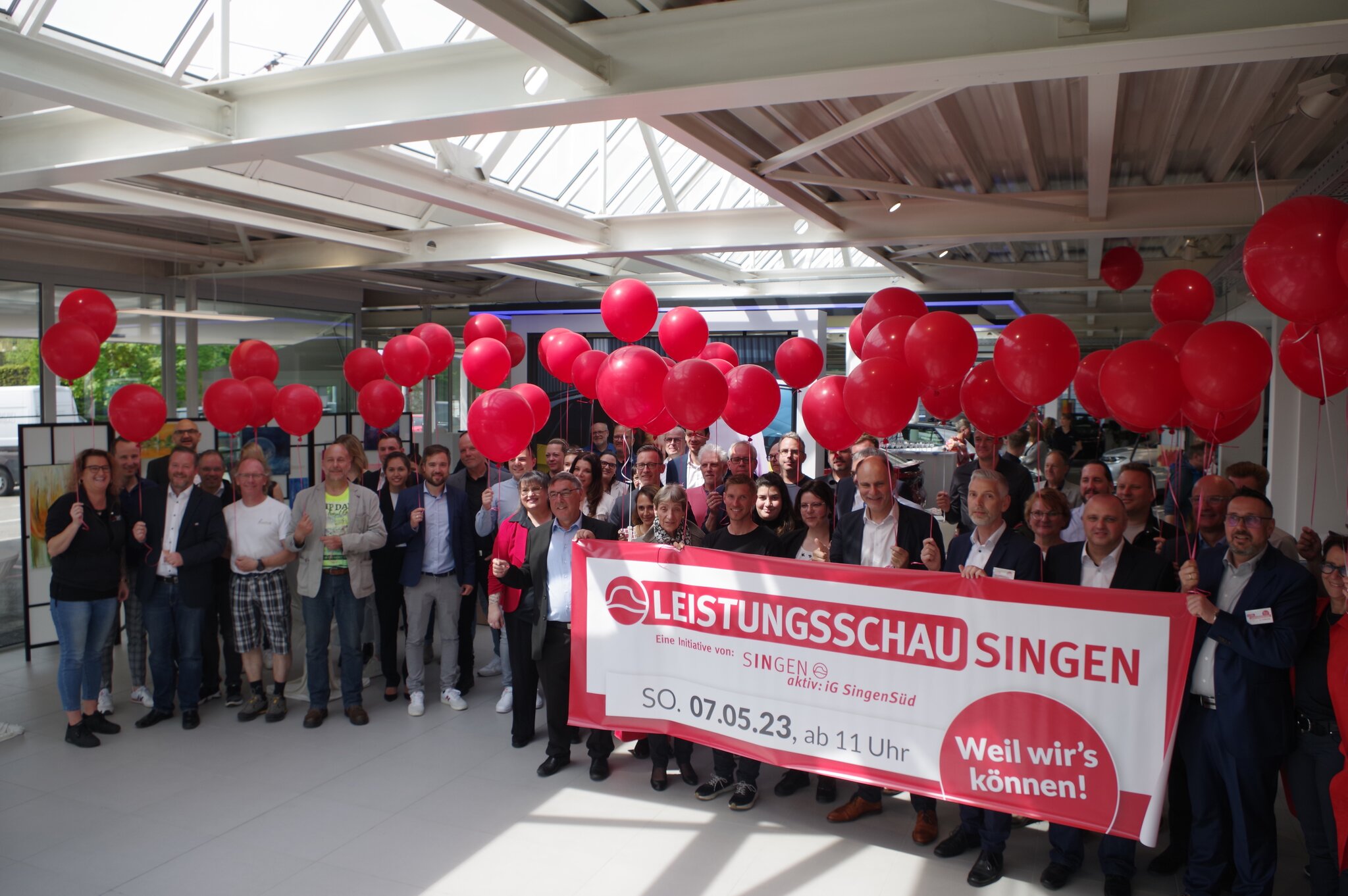 Leistungsschau der IG Singen Süd eröffnet: "Weil wir es können" - Singen