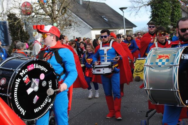 Höriumzug durch Bankholzen / Teil 2: Narren feiern mit den Hörizünften ...