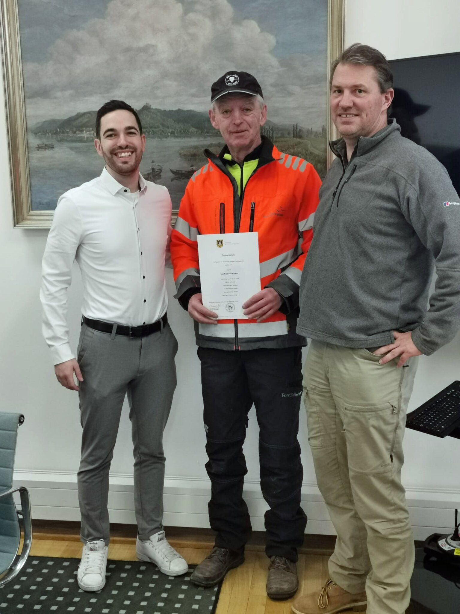 Martin Sernatiger geehrt: 40 Jahre Dienst - der meiste davon bei der ...