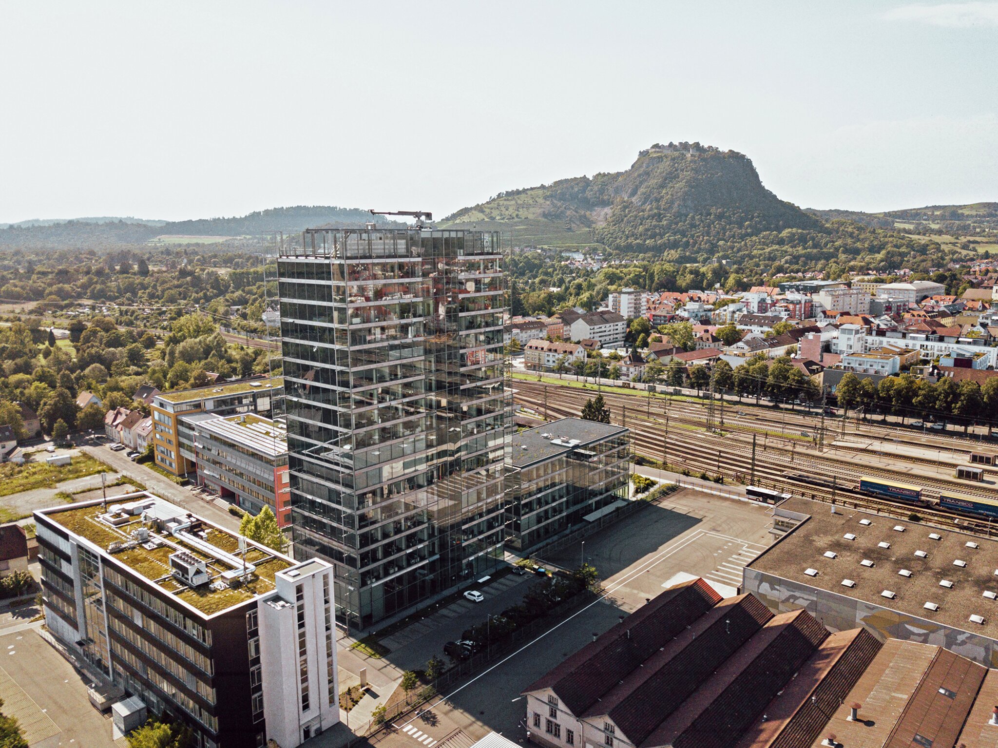 Ein Singener Projekt der vielen Superlativen: Wie geht es dem Hegau-Tower? - Singen