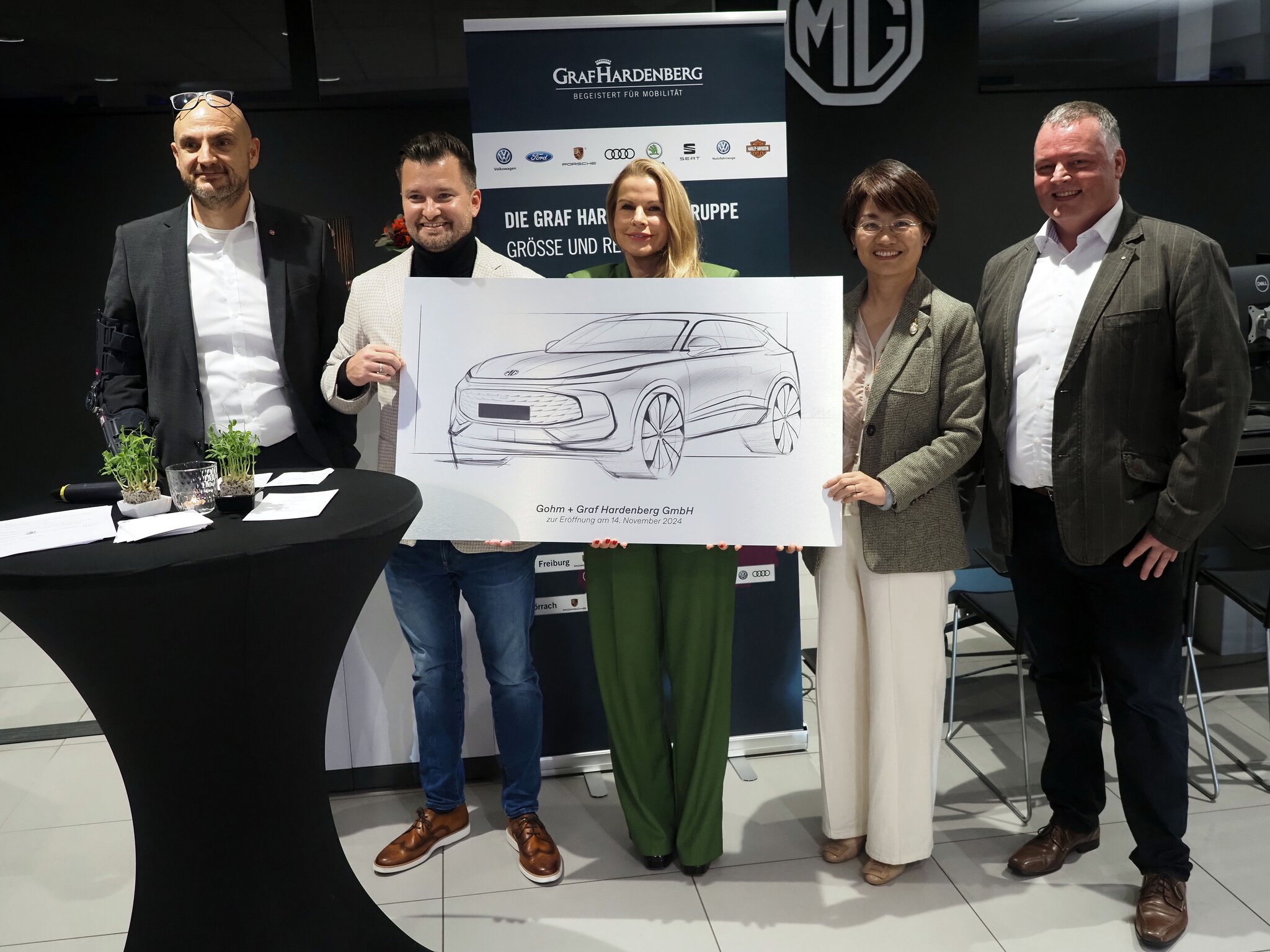 MG jetzt bei Graf Hardenberg in Singen: Eine neue Automarke für die ...