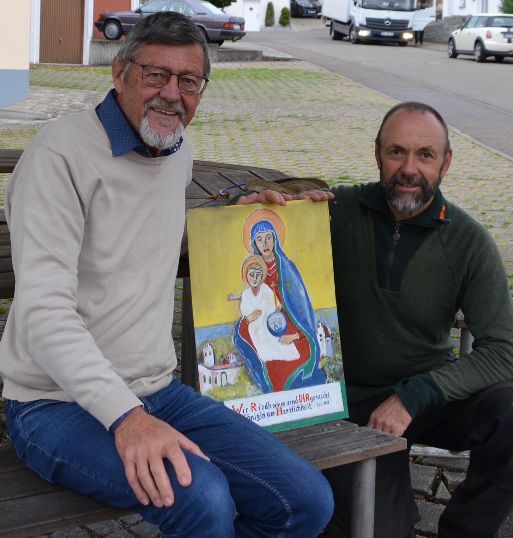 Gemälde restauriert: Das Marienbild von Riedheim erstrahlt in neuem ...