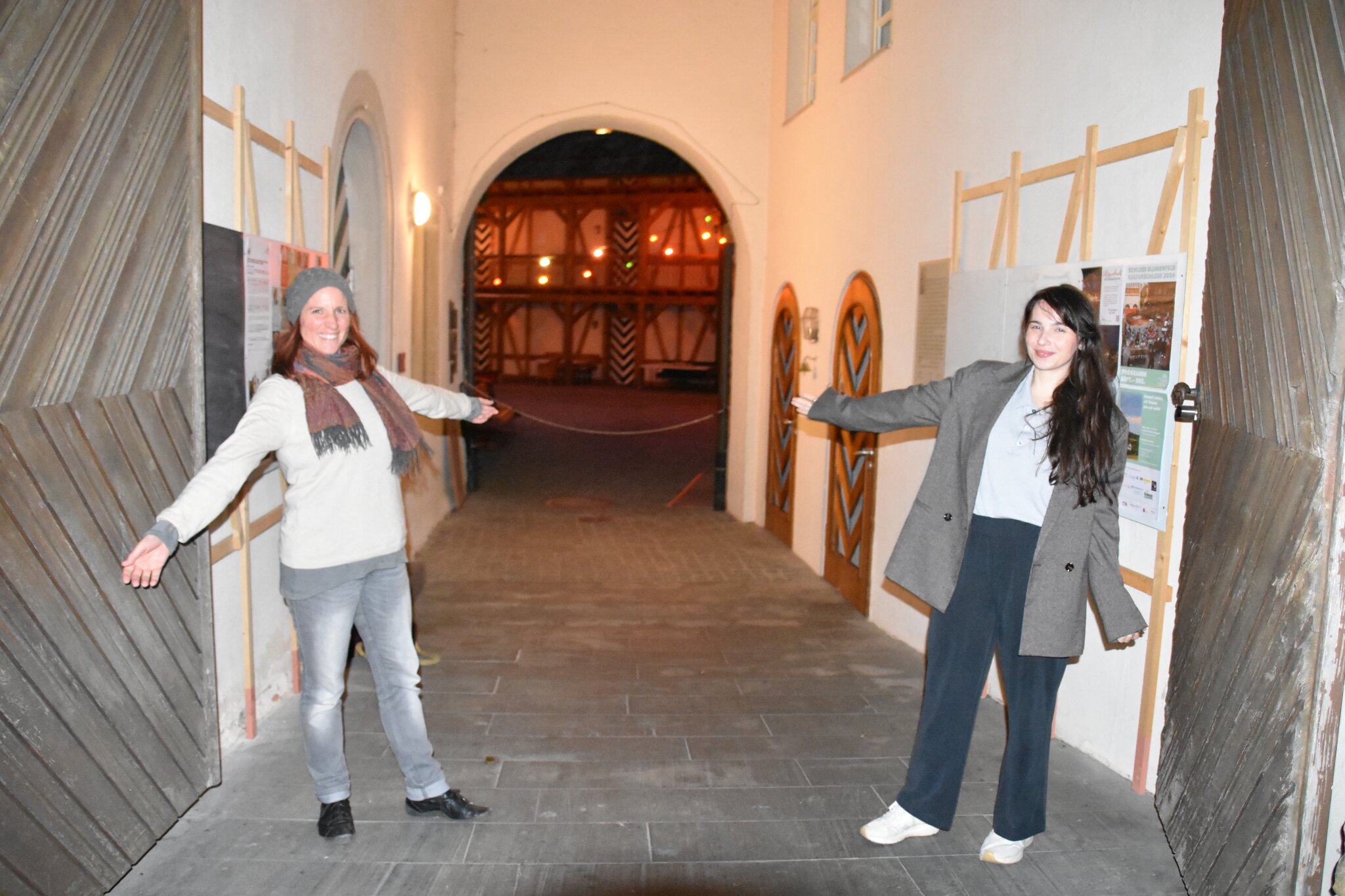 Cynthia Weißflog und Dina Roos im Gespräch: Mit Zuversicht den „Schatz ...