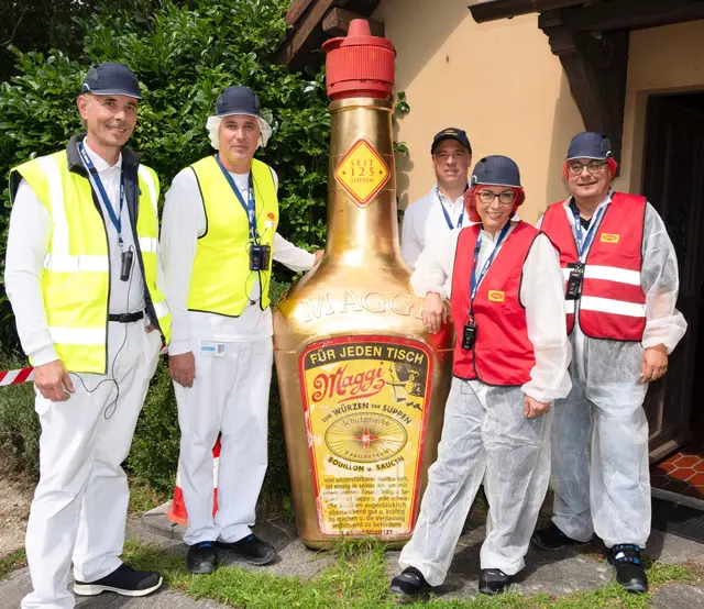 Im Rahmen der Sommerpressetour: Yasmin Fahimi zu Gast beim Maggi-Werk ...